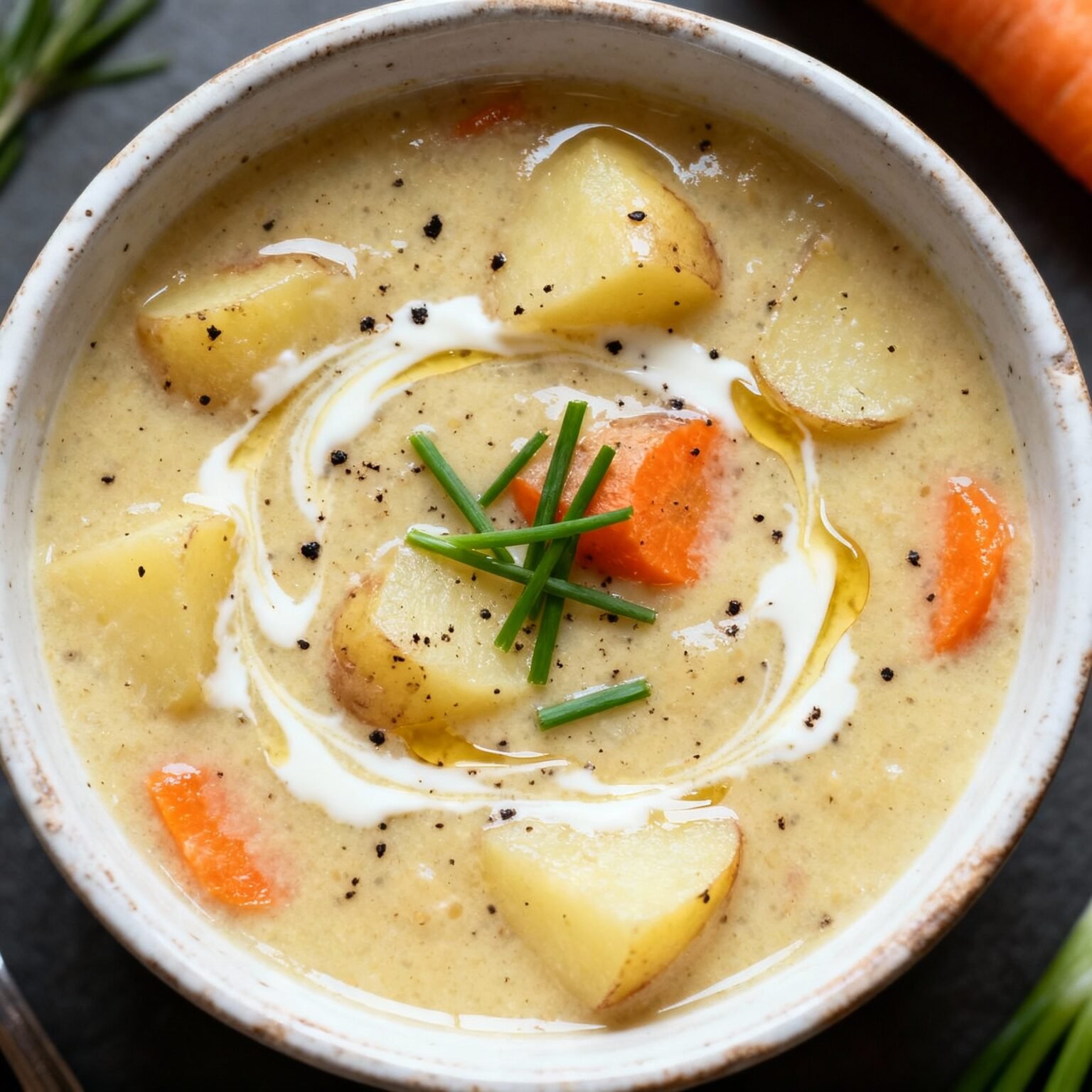 Cozy Fall Potato Soup in 30 Minutes - hurryupmeals
