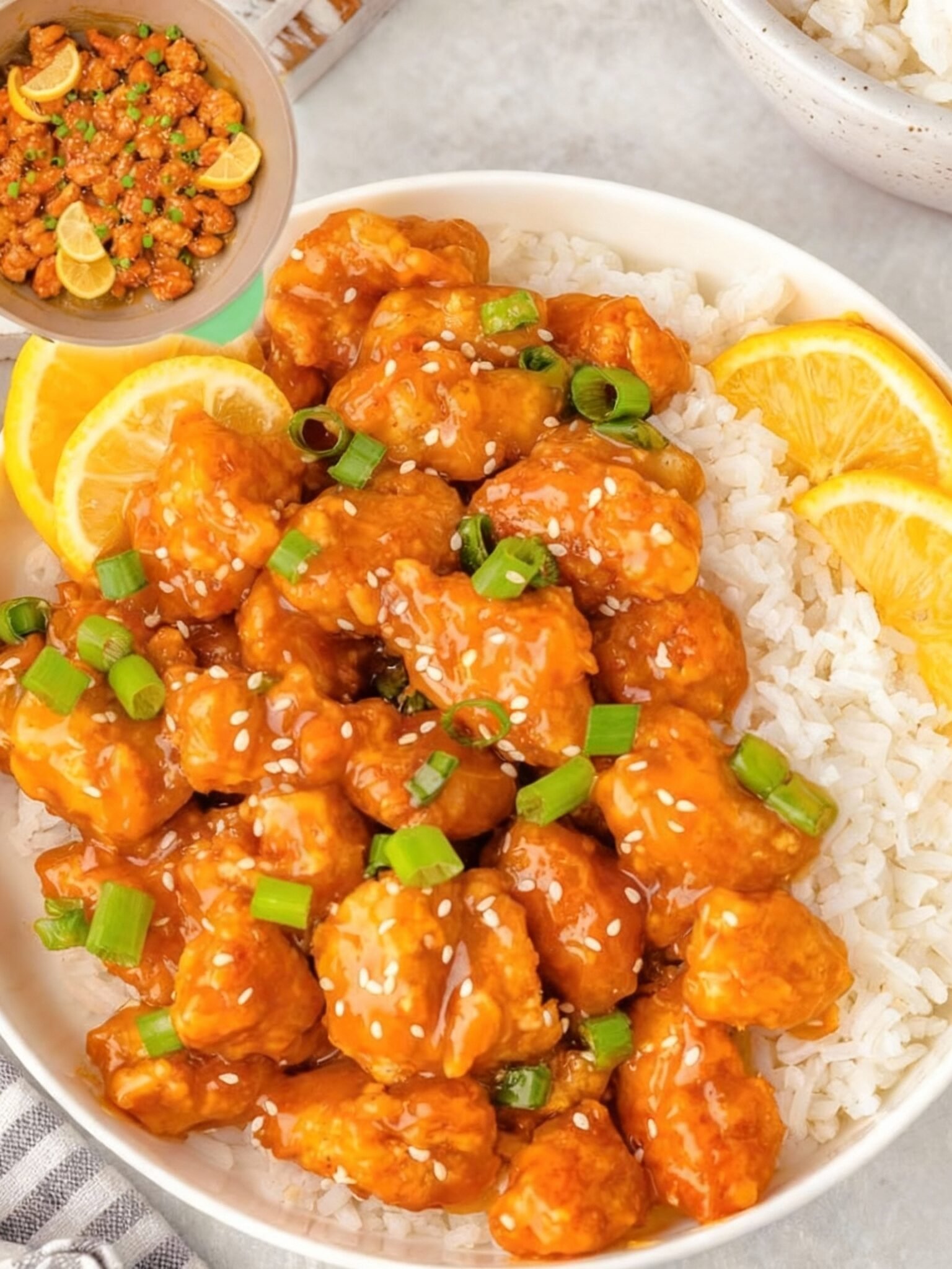 Chinese Lemon Chicken Recipe - hurryupmeals