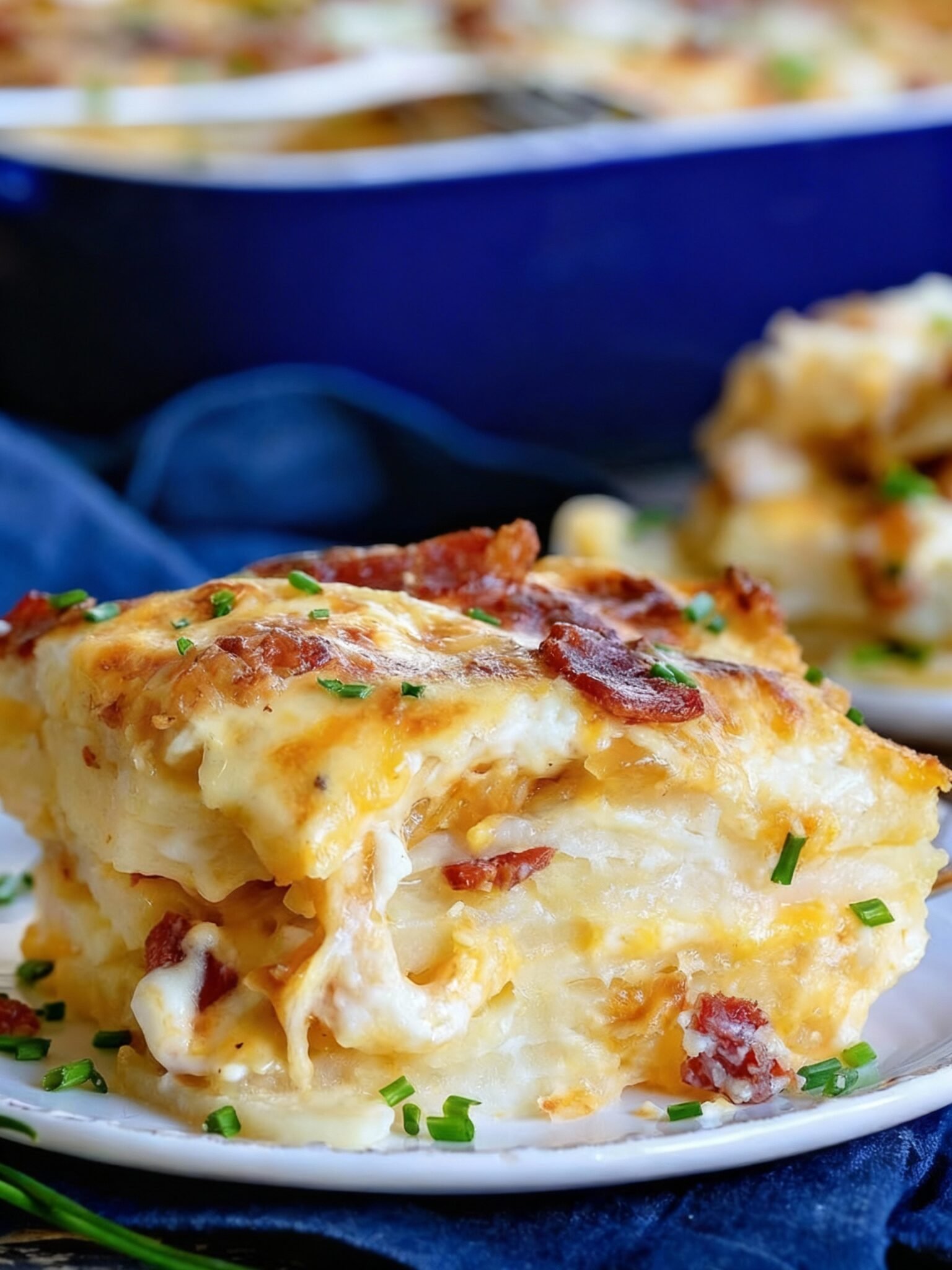 Loaded Scalloped Potatoes Are Next Level Comfort Food - hurryupmeals
