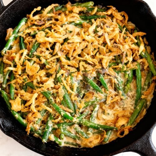 Classic Green Bean Casserole Recipe - hurryupmeals