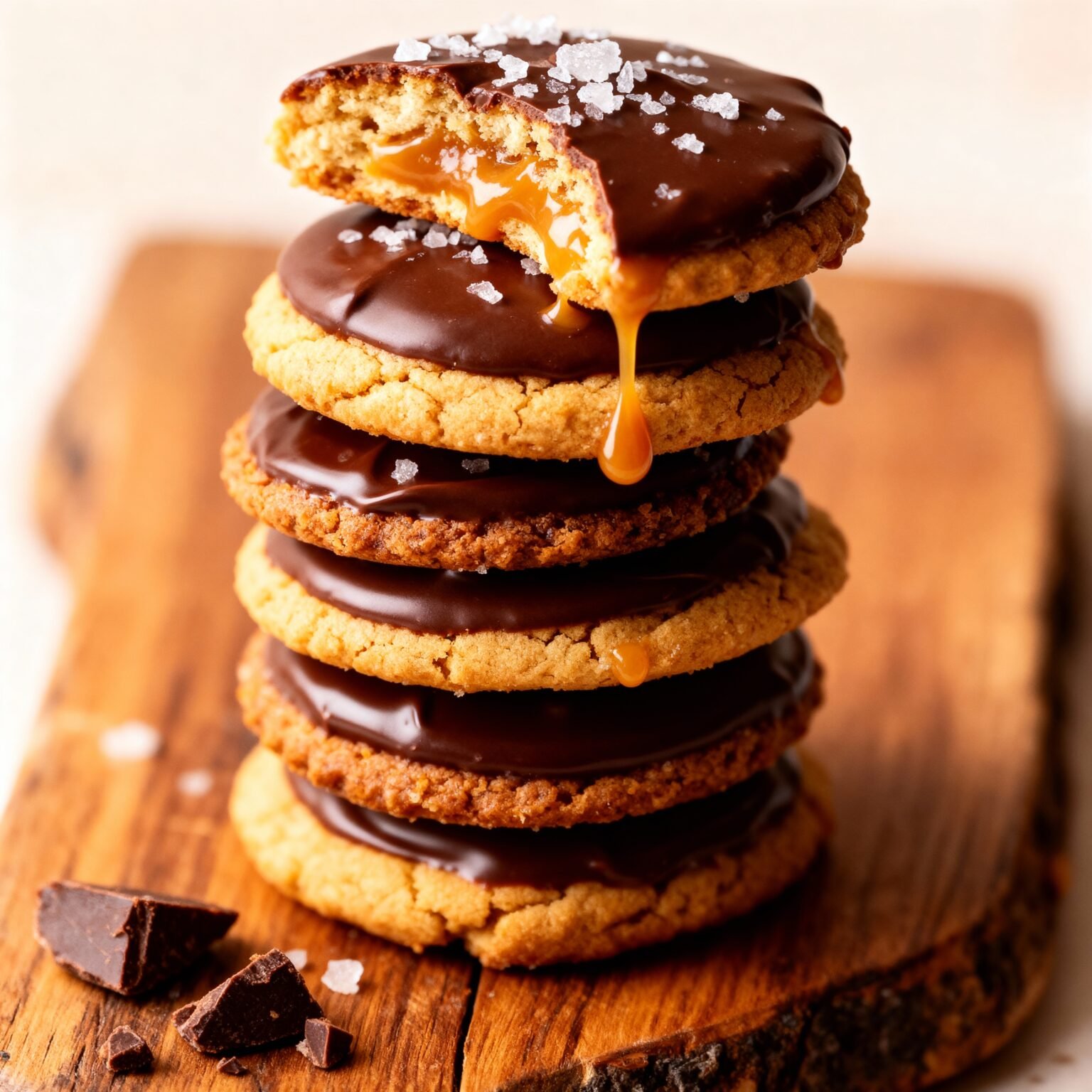 Caramel Ritz Cracker Cookies Recipe - hurryupmeals
